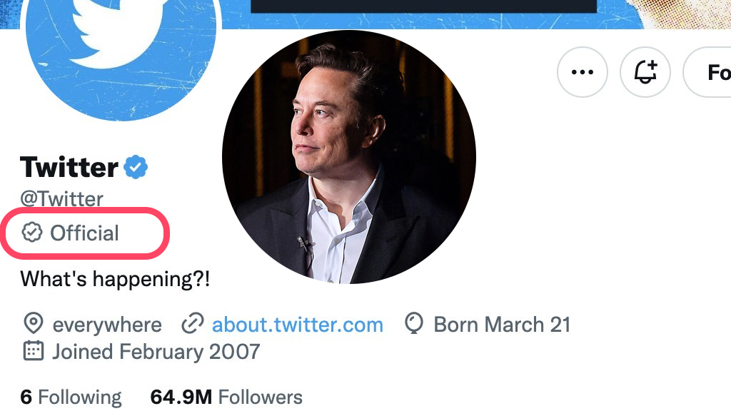 Elon Musk killed 'Official' Twitter label few hours after launch - EON MSK Elon Musk killed 'Official' Twitter label few hours after launch - EON MSK