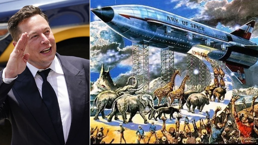 Elon Musk quotes Space Ark 'taking beings of Earth to Mars' - EONMSK News